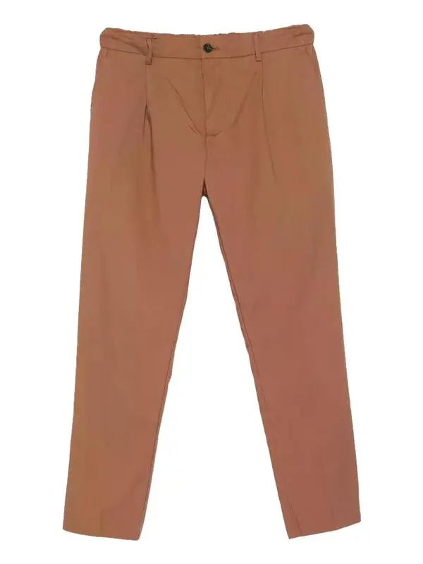ENTRE AMIS Reno Slim-fit Trousers - Brown