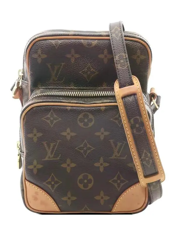 LOUIS VUITTON 2002 Amazon Monogram Crossbody Bag - Brown