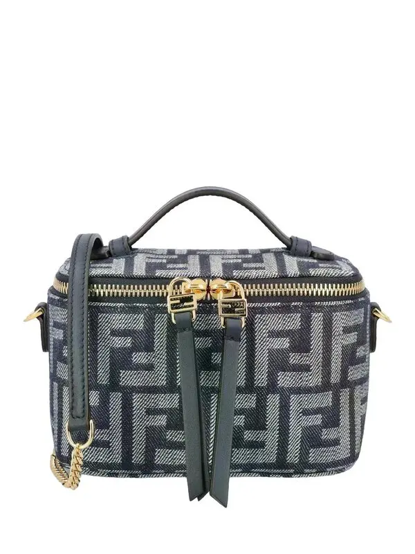 Fendi Denim Mini Bag - Blue
