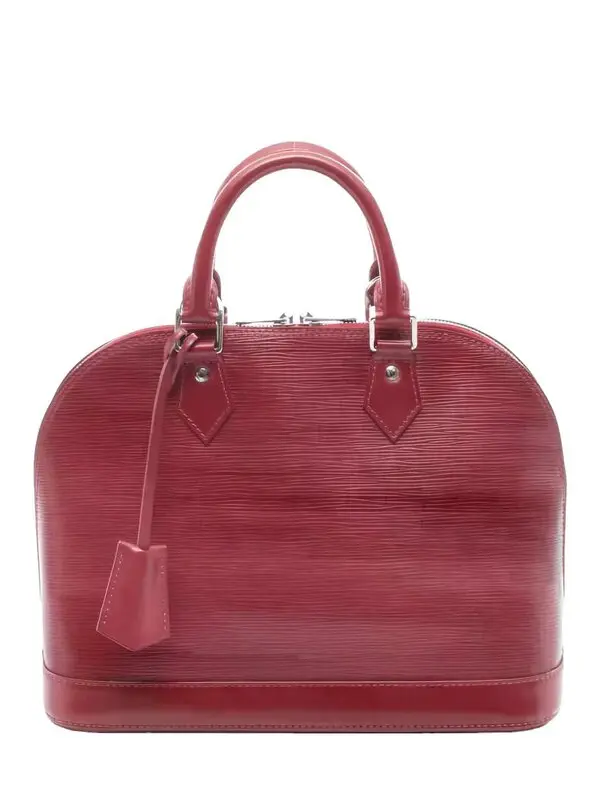 LOUIS VUITTON 2011 Alma Épi-leather Pm Tote Bag - Red