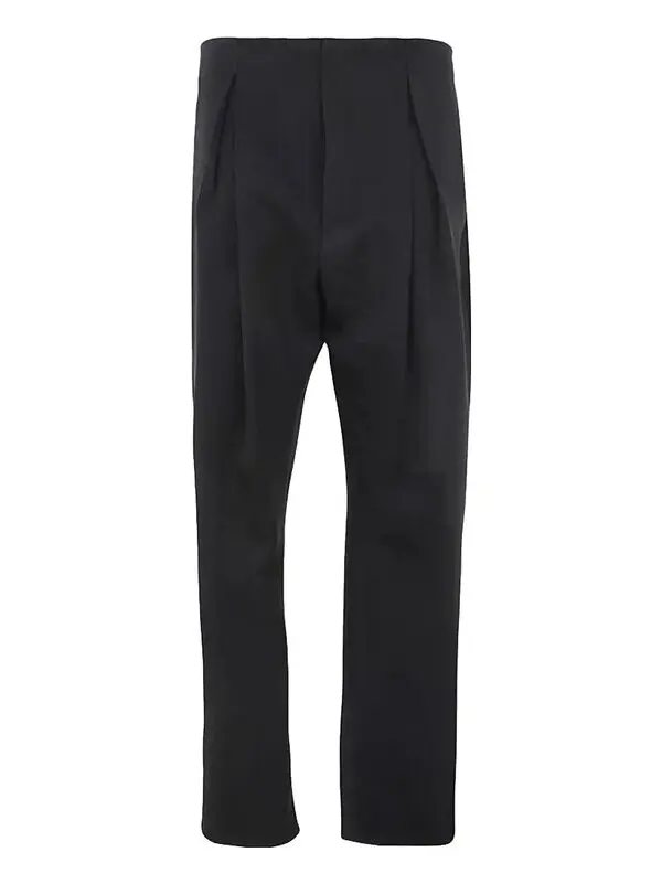 SAPIO Pleat Pocket Trousers - Black