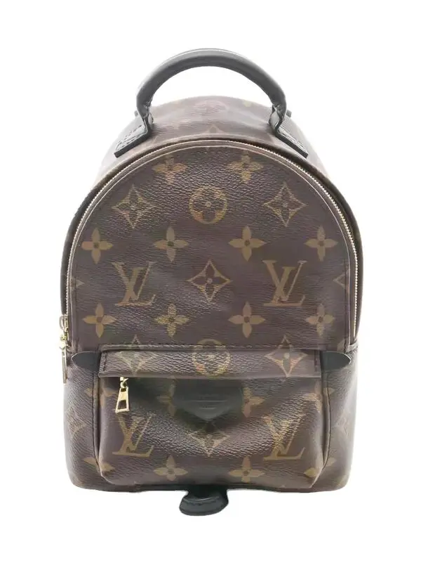 LOUIS VUITTON Mini Palm Springs Monogram Backpack - Brown