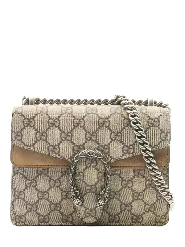Gucci Dionysus Gg Supreme Shoulder Bag - Brown