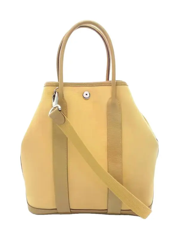 Hermès 2020 Garden File Pm Tote Bag - Yellow
