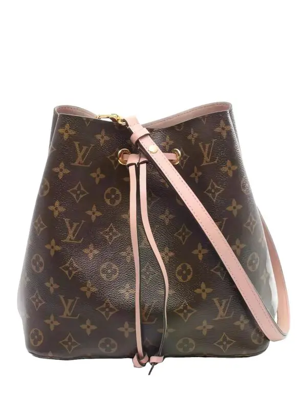 LOUIS VUITTON 2019 Neonoe Monogram Canvas Shoulder Bag - Brown