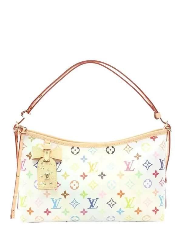 LOUIS VUITTON X Takashi Murakami Carryall Monogram Shoulder Bag - White