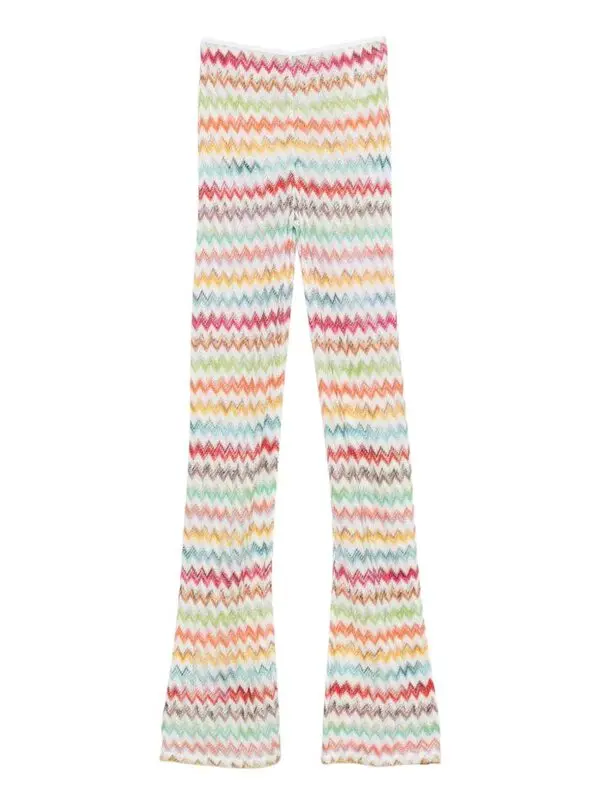 Missoni Zigzag Trousers - White