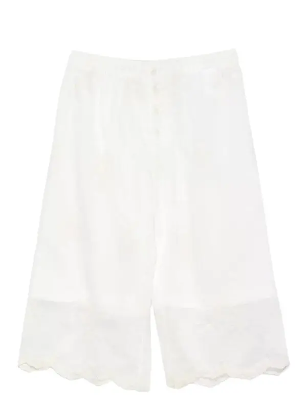 Our Legacy Frill Bermuda Shorts - Neutrals