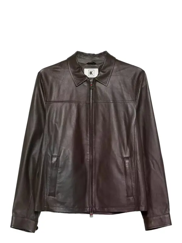 KIRED Zip-up Jacket - Brown