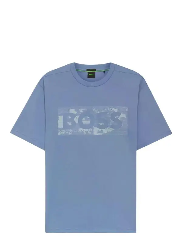 BOSS Logo T-shirt - Blue