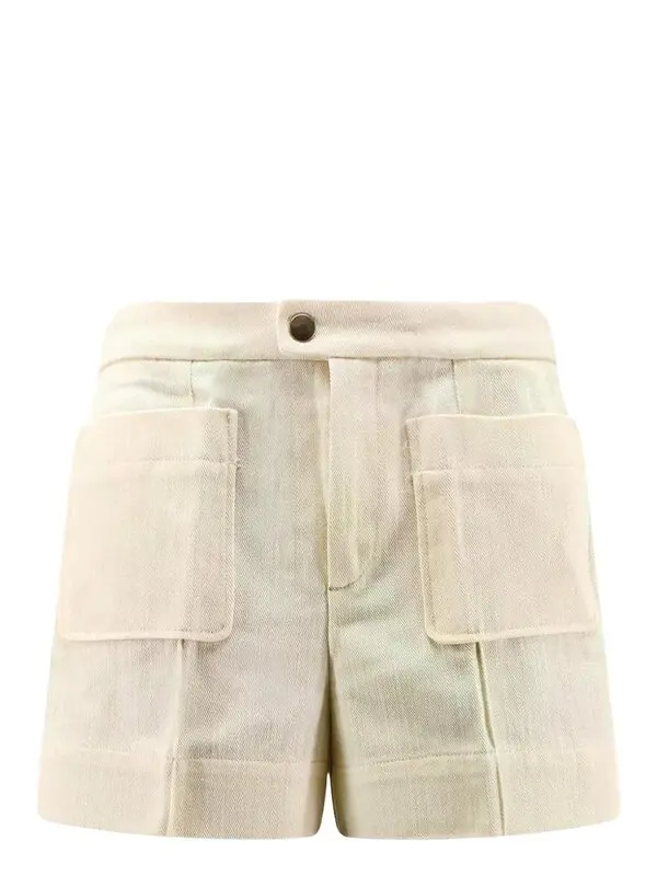 Soeur Front-pocket Shorts - Neutrals