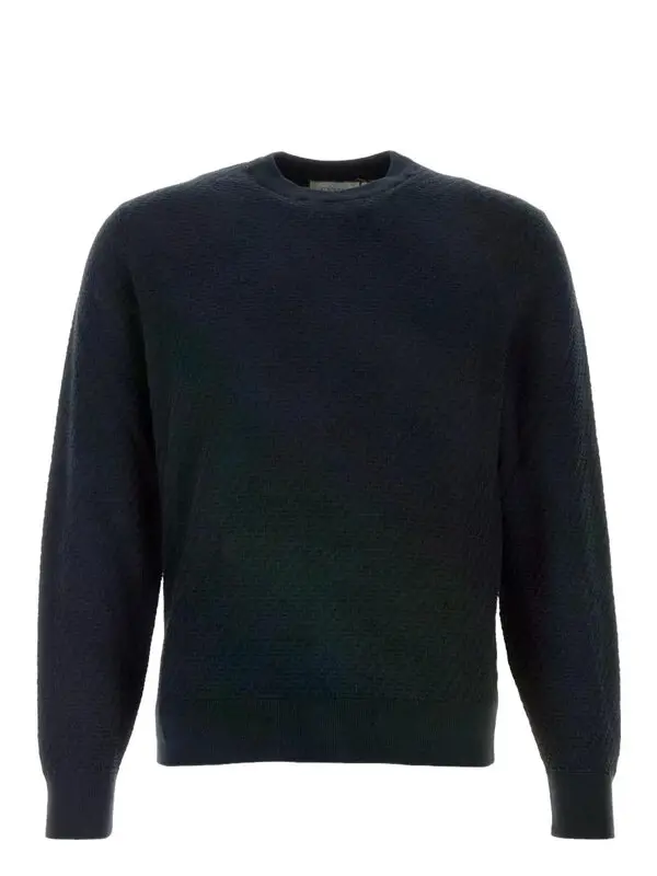 Canali Crew-neck Sweater - Blue