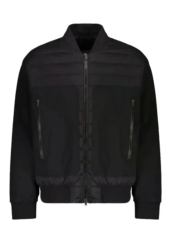 Herno Padded Zip-fastening Bomber Jacket - Black