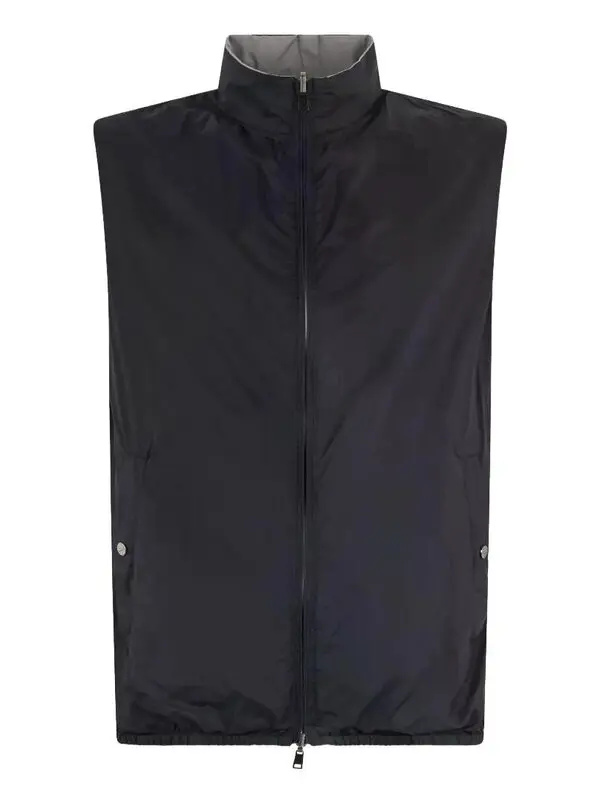 Herno Reversible Zip-fastening Gilet - Blue