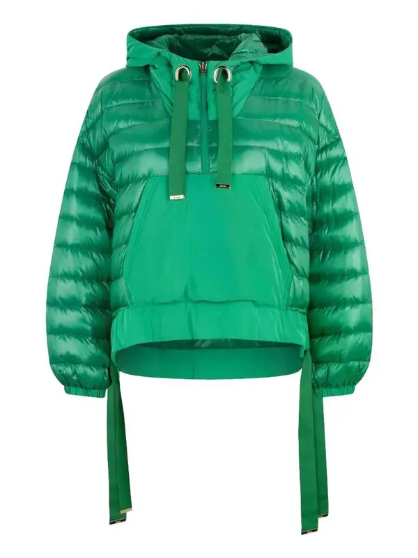 Herno Hooded Zip-fastening Jacket - Green