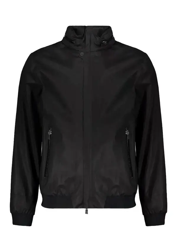 Herno Zip-fastening Jacket With Front Pockets - Black