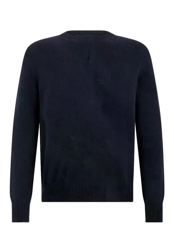 Herno Long-sleeve Crew-neck Sweater - Blue