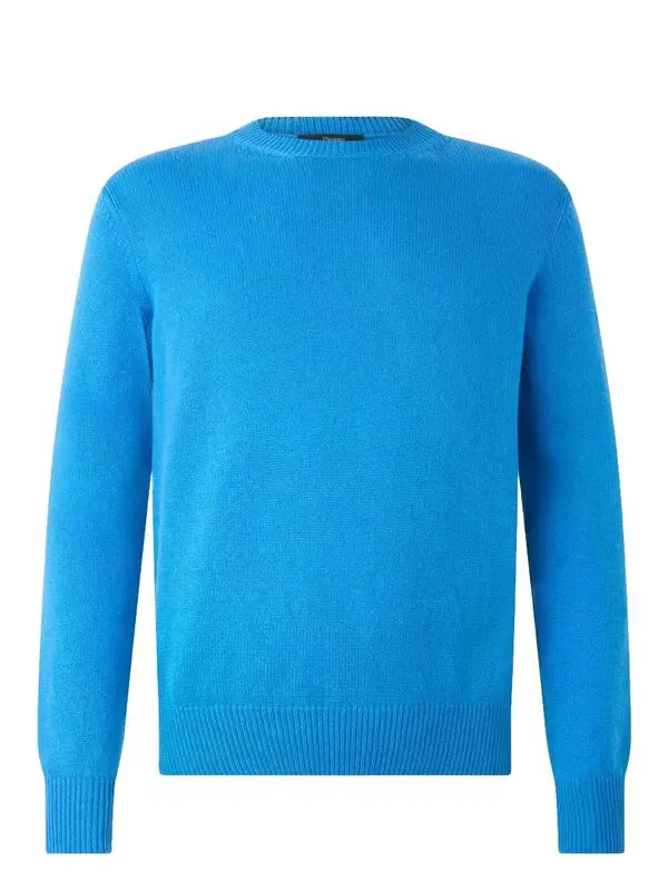 Herno Long-sleeve Round-neck Sweater - Blue