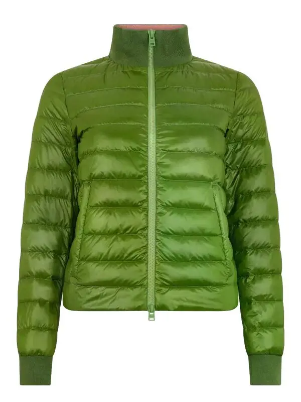 Herno Zip-up Puffer Jacket - Green