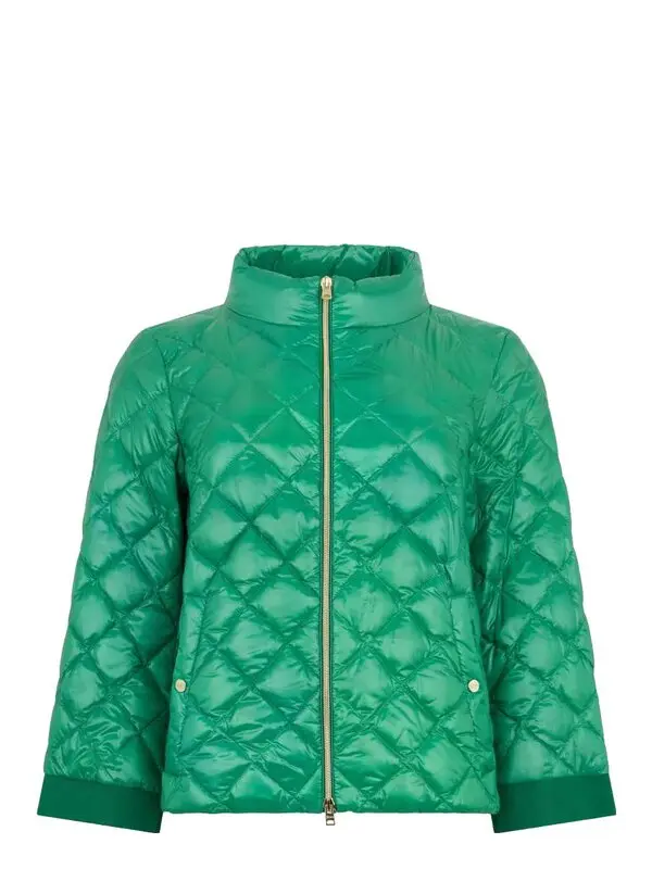 Herno High-collar Puffer Jacket - Green