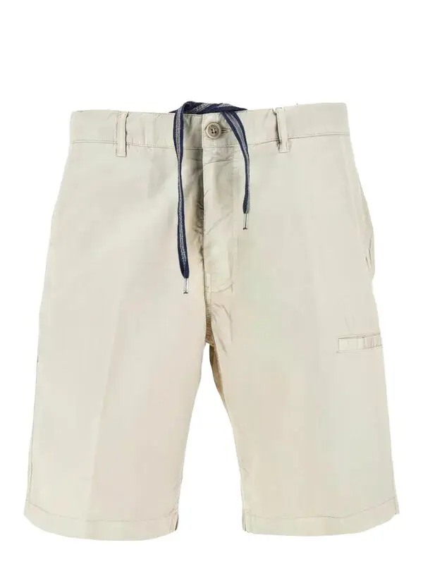 Aspesi Cotton Bermuda Shorts - Neutrals