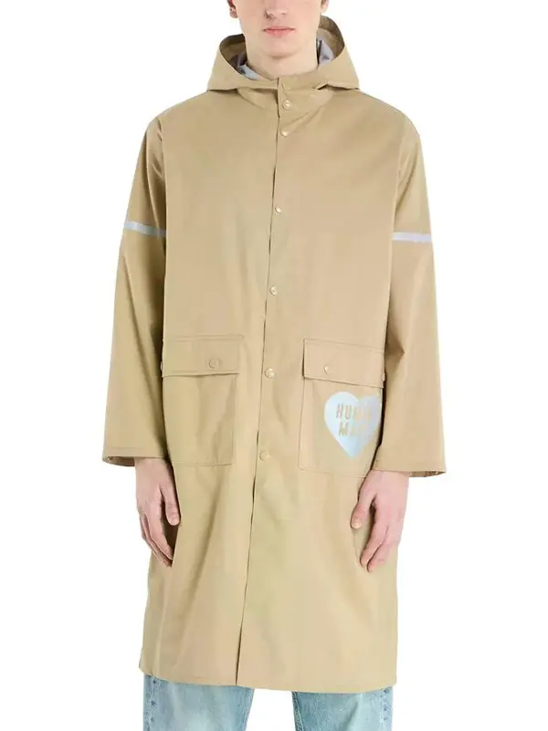 HUMAN MADE Packable Raincoat - Neutrals