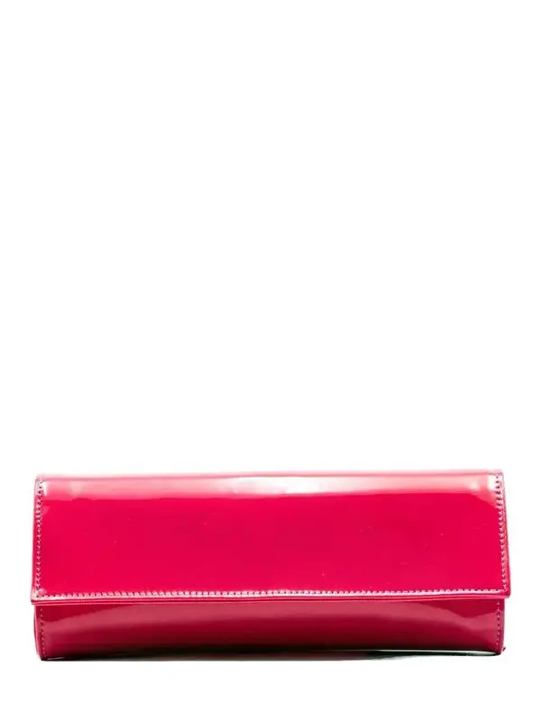 CASTAGNA Patent-finish Clutch Bag - Pink