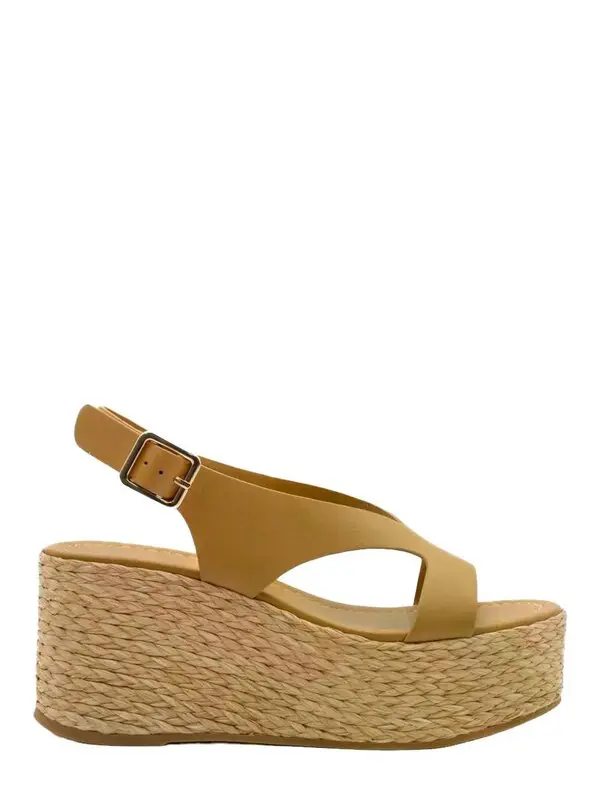 PALOMA BARCELO Hudson Wedge Sandals - Neutrals