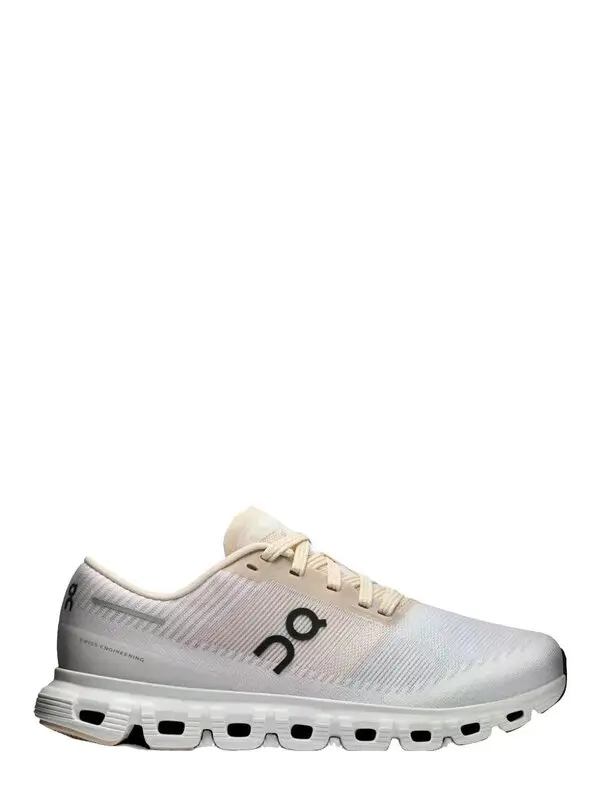On Lace-up Running Sneakers - White