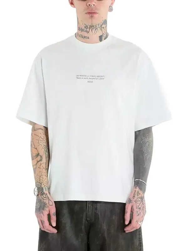 Off-White Statement T-shirt - Green
