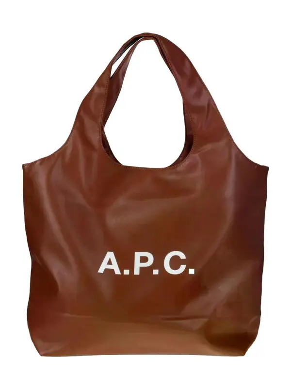 A.p.c. Ninon Tote Bag - Brown