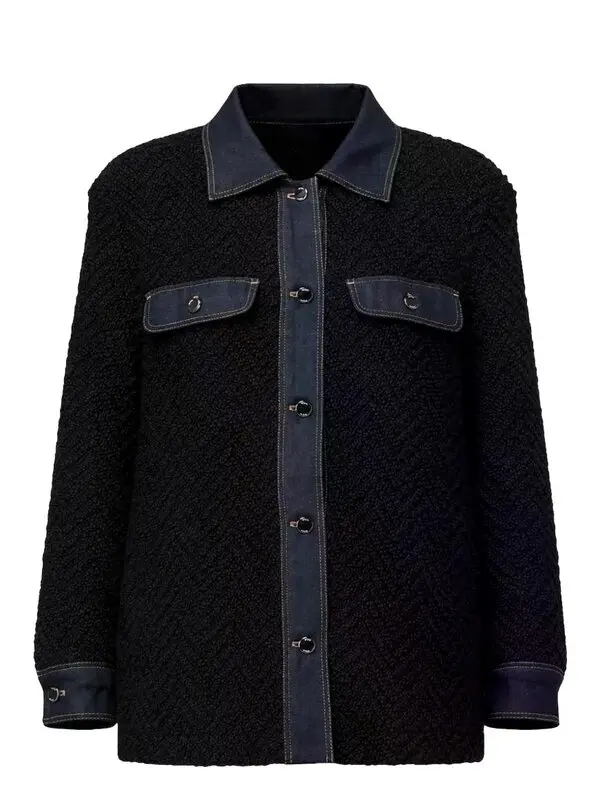 BOSS Textured Jacket - Black