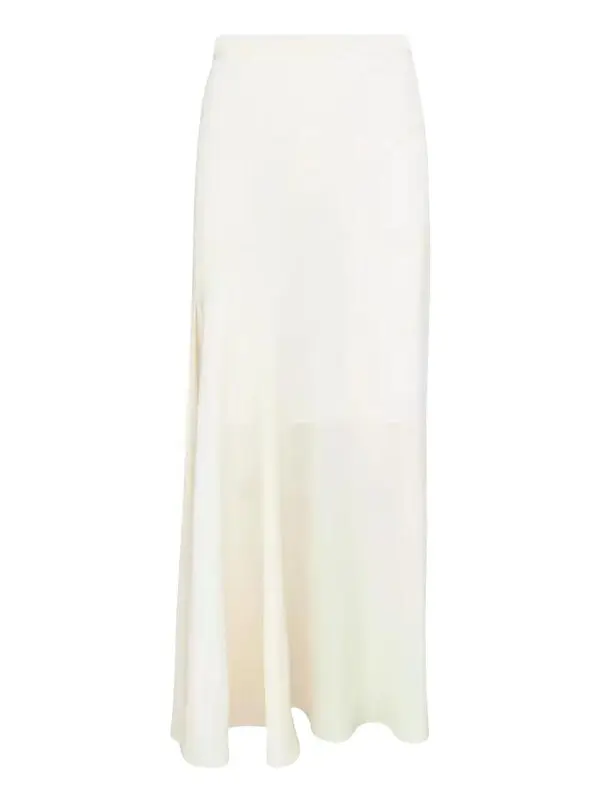 Lorena Antoniazzi Elasticated-waistband Maxi Skirt - Neutrals