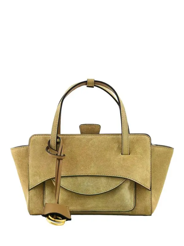 HIDESINS Suede Tote Bag - Neutrals
