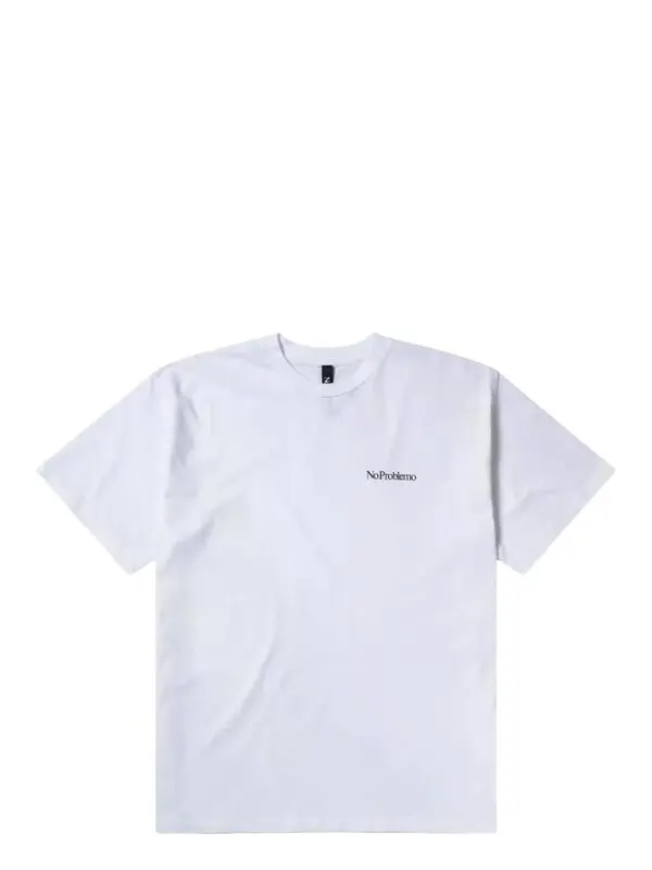 NO PROBLEMO Mini Problemo Short Sleeve T-shirt - White