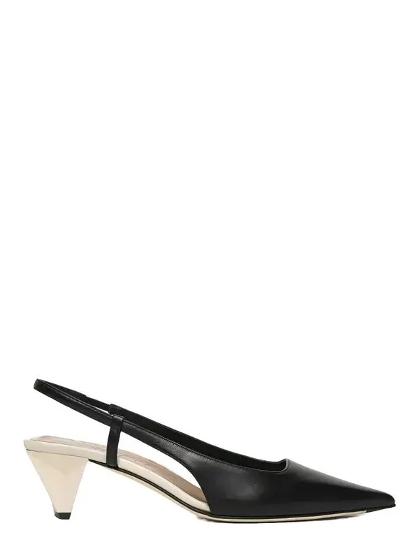 3JUIN Pointed-toe Slingback Pumps - Black