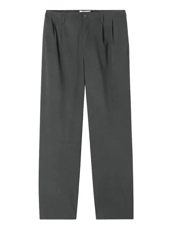 American Vintage Kabird Straight-leg Trousers - Grey