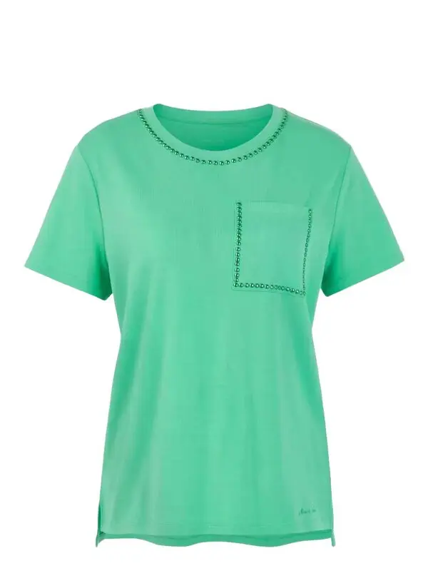 MARCCAIN Chest-pocket T-shirt - Green