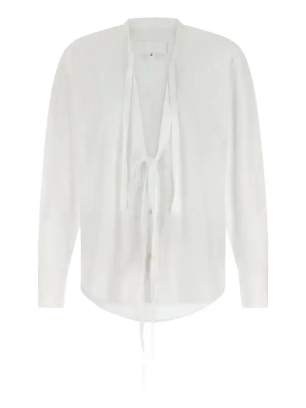 MAISON MARGIELA V-neck Shirt - White