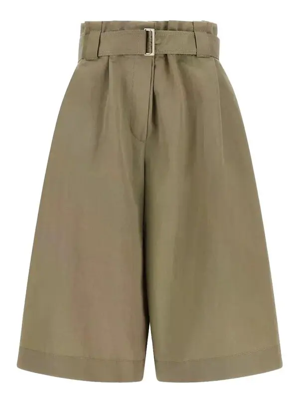 Brunello Cucinelli Belted Shorts - Green