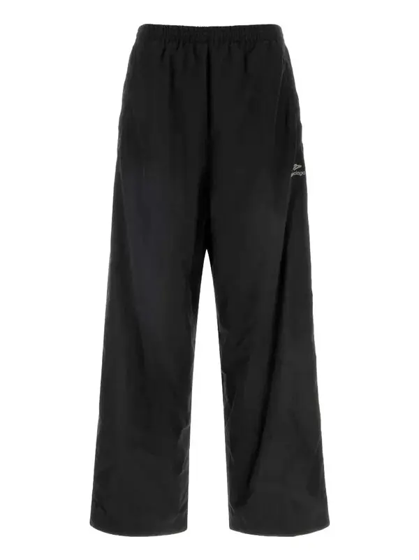 Balenciaga Side-stripe Trousers - Black