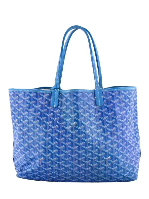 Goyard Artois Coated Canvas Pm Tote Bag - Blue