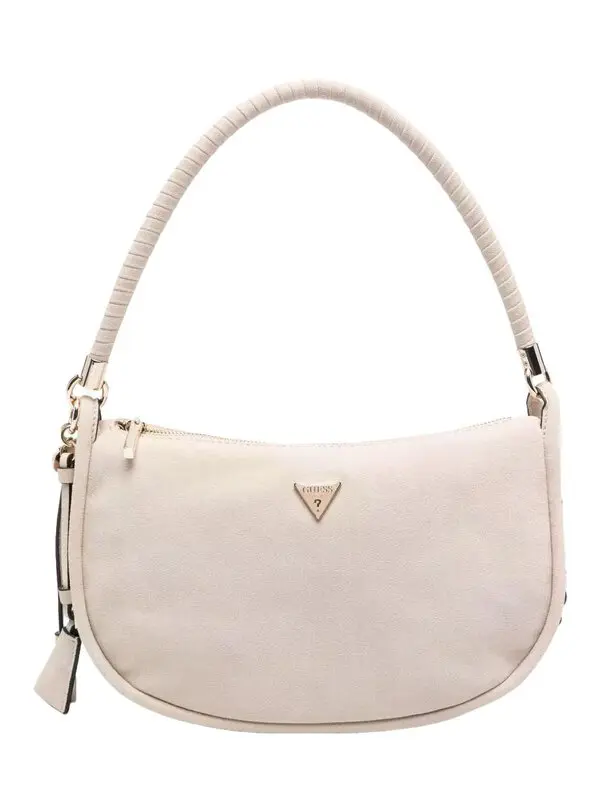 Guess Rolled Handle Shoulder Bag - Neutrals
