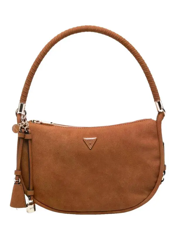 Guess Top-handle Shoulder Bag - Brown