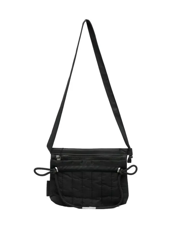Rains Koya Vision Quilted Messenger Bag - Black