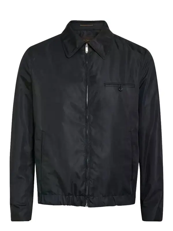 SLOWEAR Zip-fastening Bomber Jacket - Grey