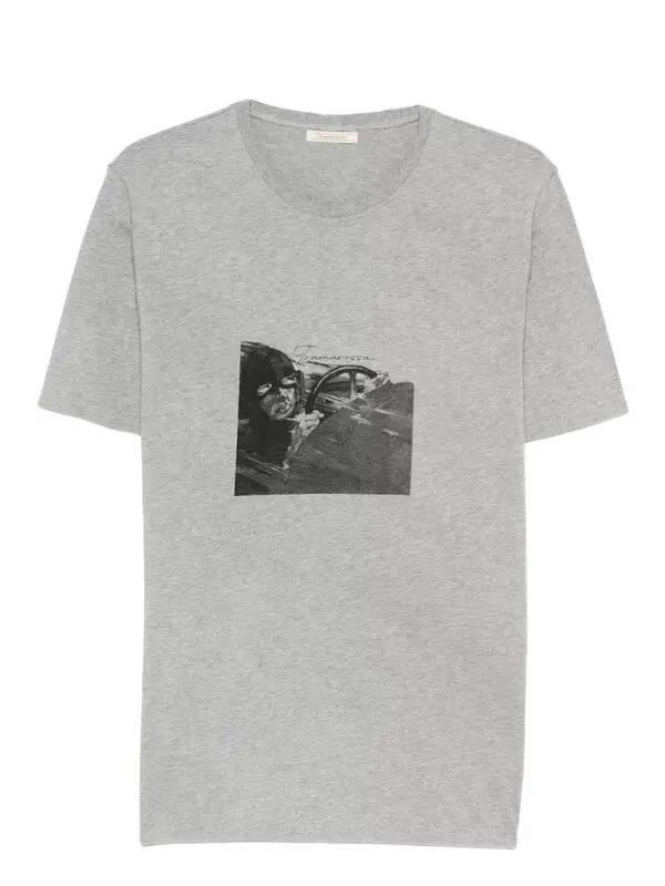 TRAMAROSSA Justin Graphic T-shirt - Grey
