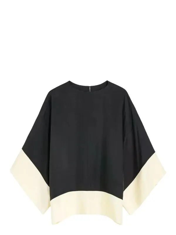 BY MALENE BIRGER Cicie Colour-block Top - Black