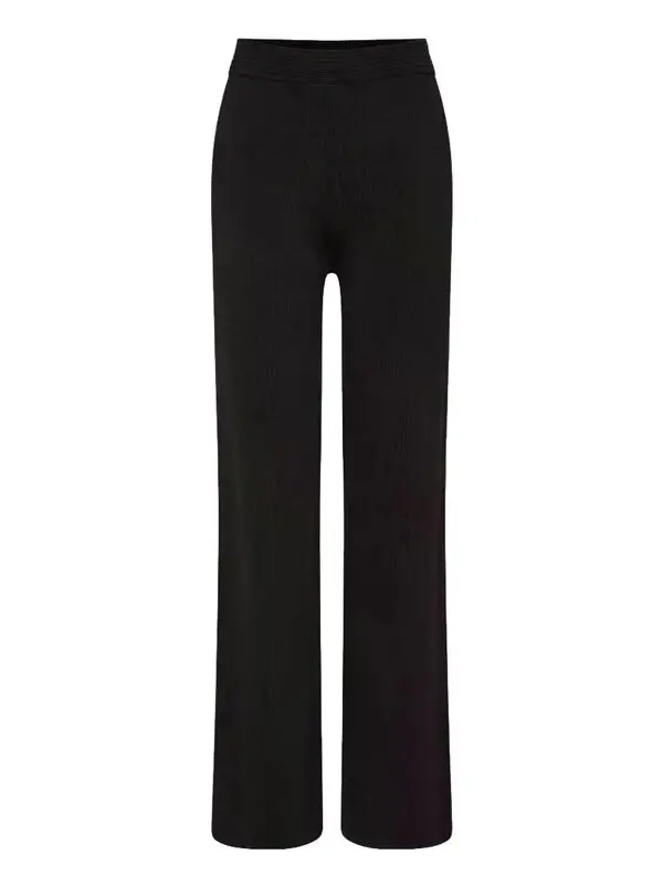 Rebecca Vallance Perach Knit Trousers - Black