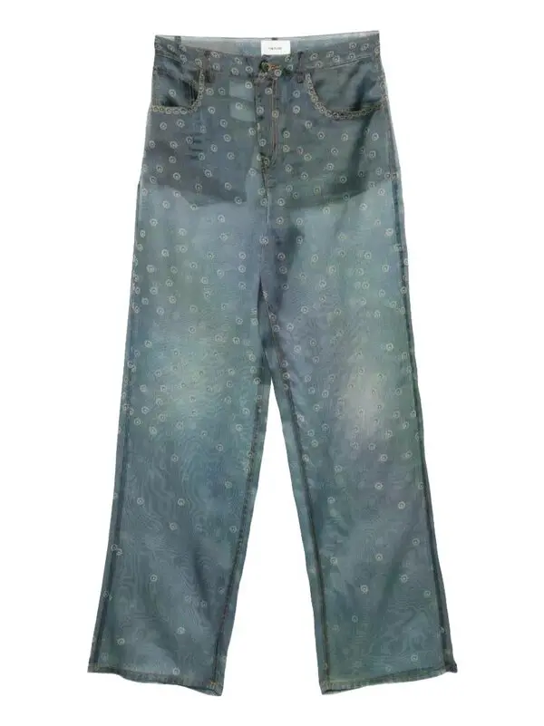 HAIKURE Patterned Bonnie Denim - Blue